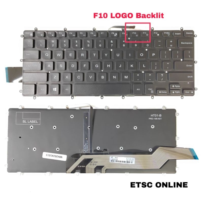 New Keyboard For Dell Latitude 3490 E3490 L3490 P89G 5378 7580 US ...