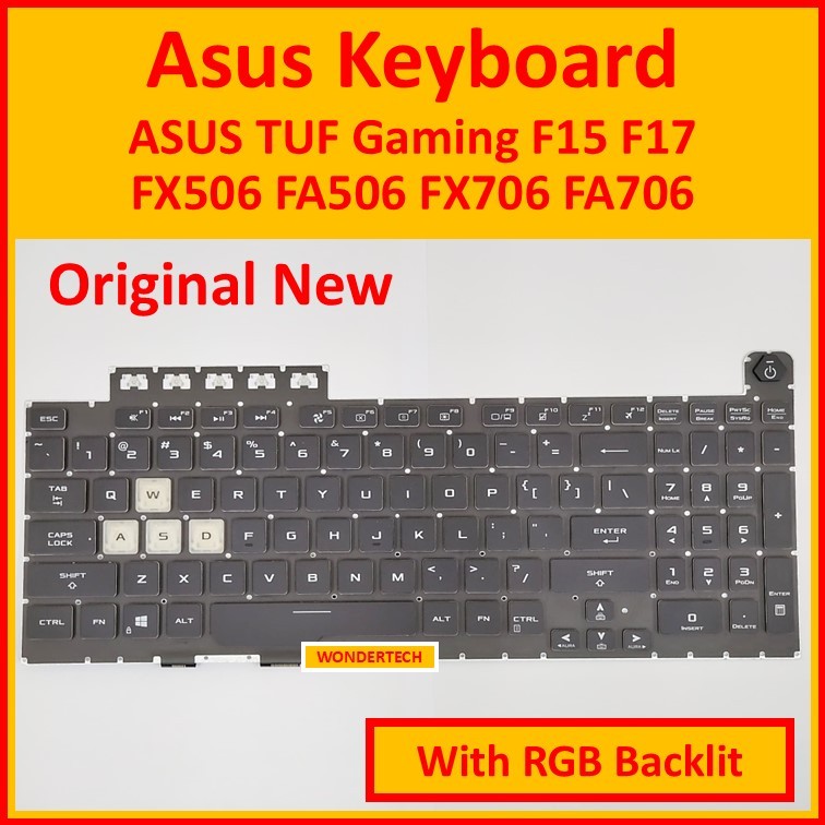 Asus ASUS TUF Gaming F15 F17 FX506 FA506 FX706 FA706 Keyboard | Shopee Malaysia