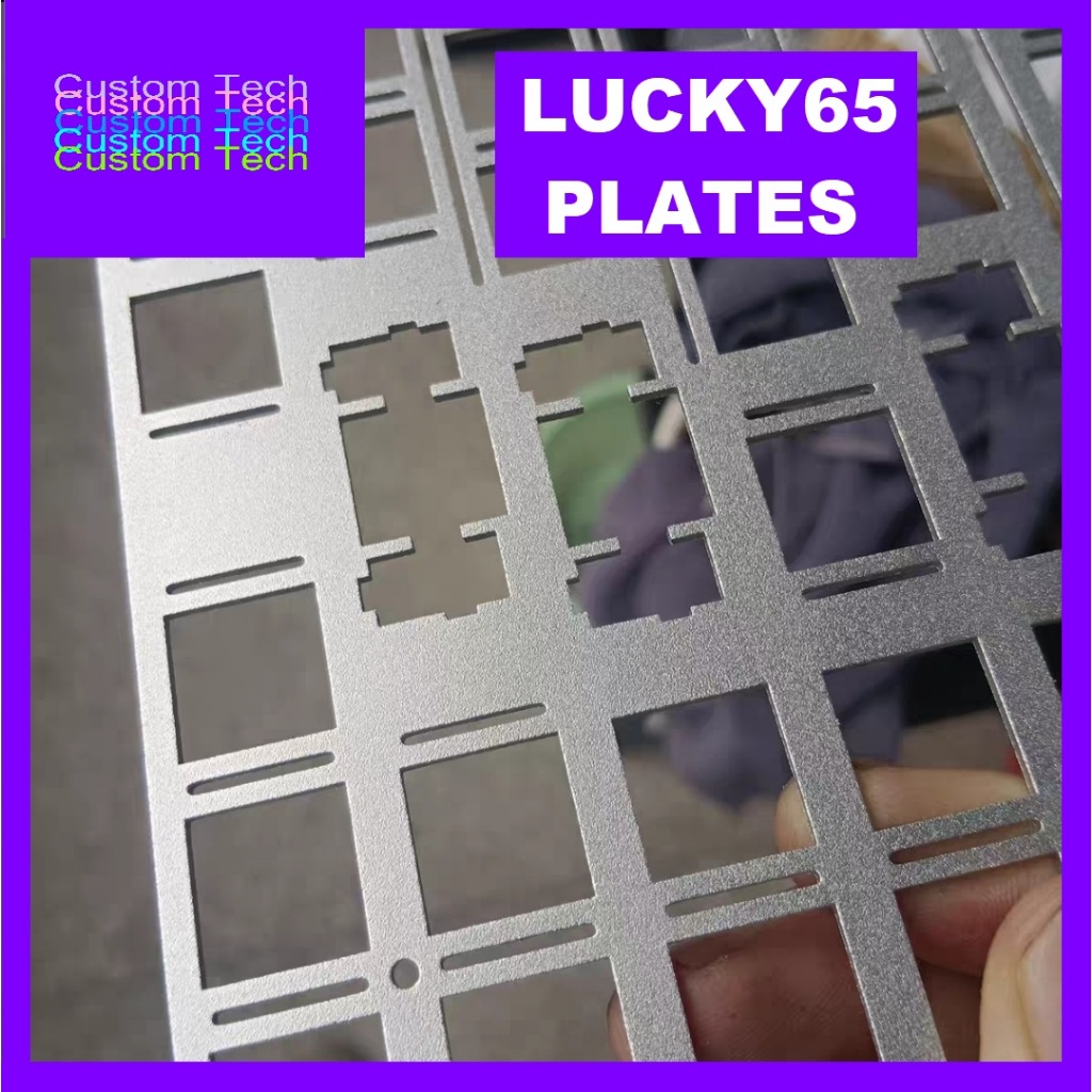 LUCKY65 KEYBOARD CUSTOM PLATES | Shopee Malaysia