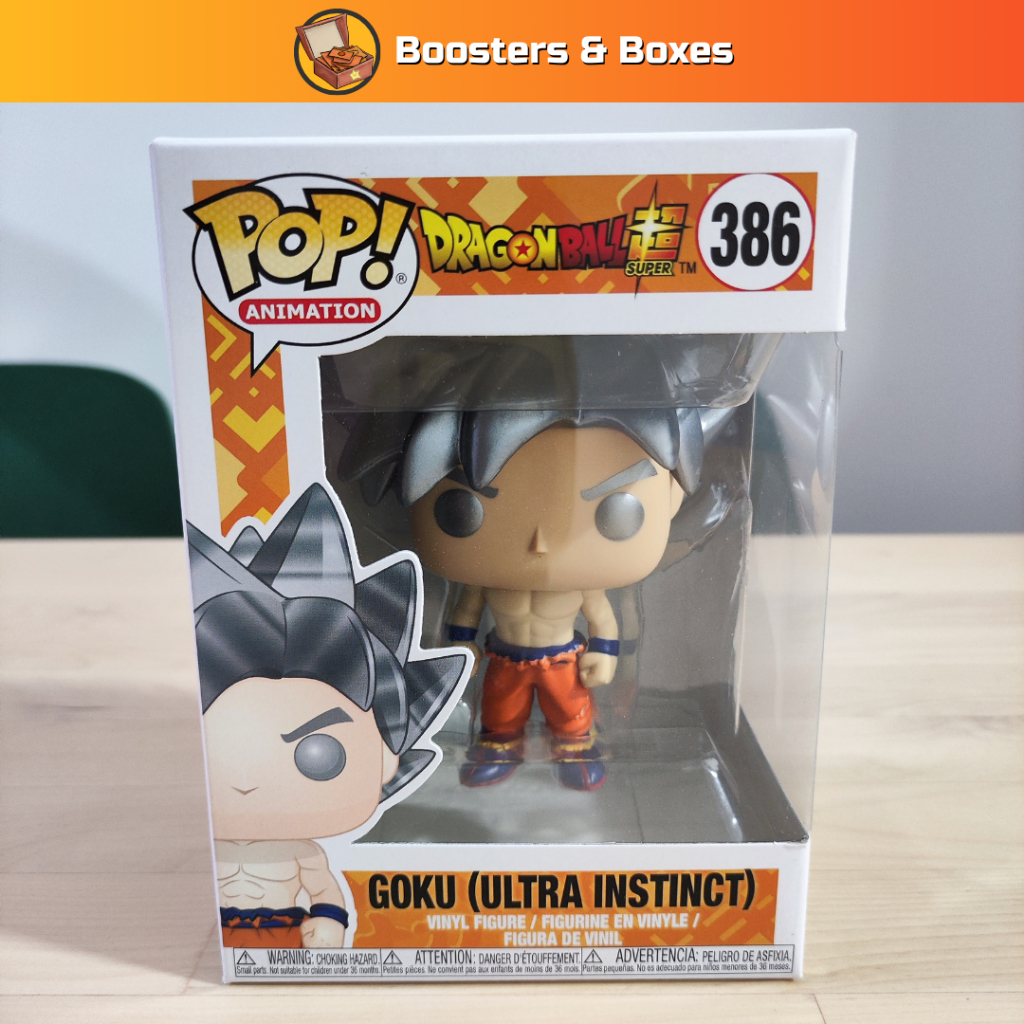 Funko Pop! Animation: Dragon Ball Super - Goku (Ultra Instinct) #386 ...