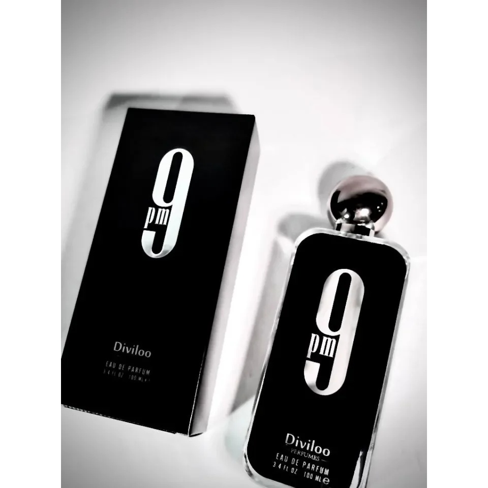 Parfum Spray Original Diviloo 9PM EDP 100ml Perfume for Men Inspired by ...