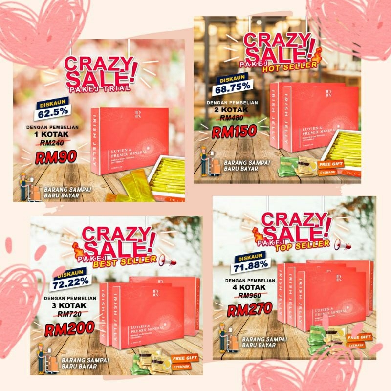 PENAWAR MATA IRISH JELLY [ORIGINAL HQ] | Shopee Malaysia