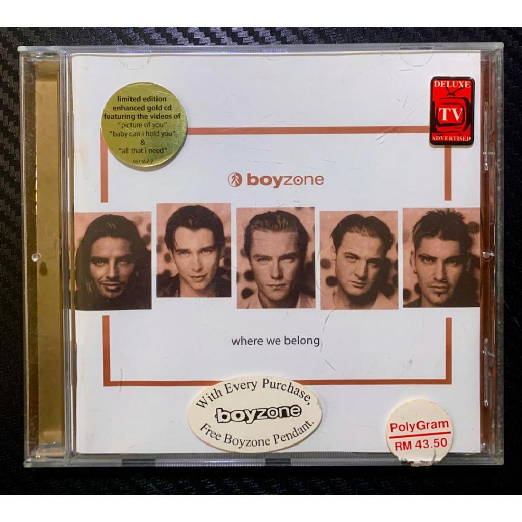Boyzone - Where We Belong (CD LIMITED EDITION ENHANCED GOLD DISC, EU ...