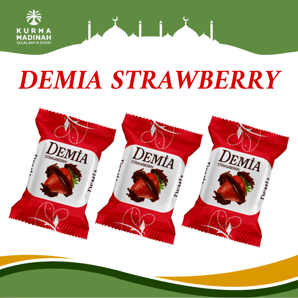 DEMIA STRAWBERRY COKLAT 1GK-500G-250G | Shopee Malaysia