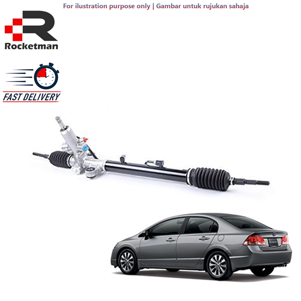 OEM STEERING RACK SET (NEW) HONDA CIVIC FD SNA 1.8 2006-2012 (HYDRAULIC ...