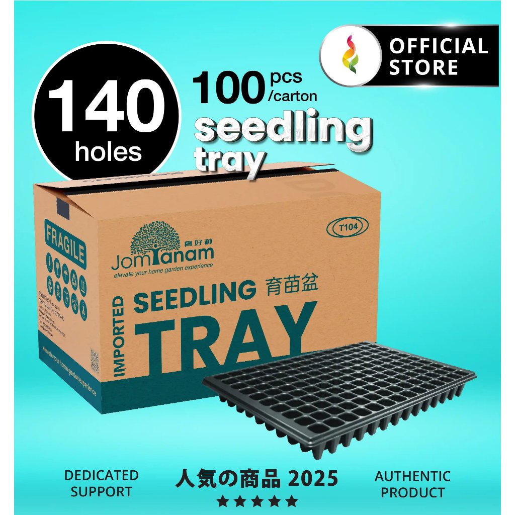Seedling Tray BUNDLE 100PCS (140 HOLES) : 100 PCS (140 LUBANG) TRAY ...
