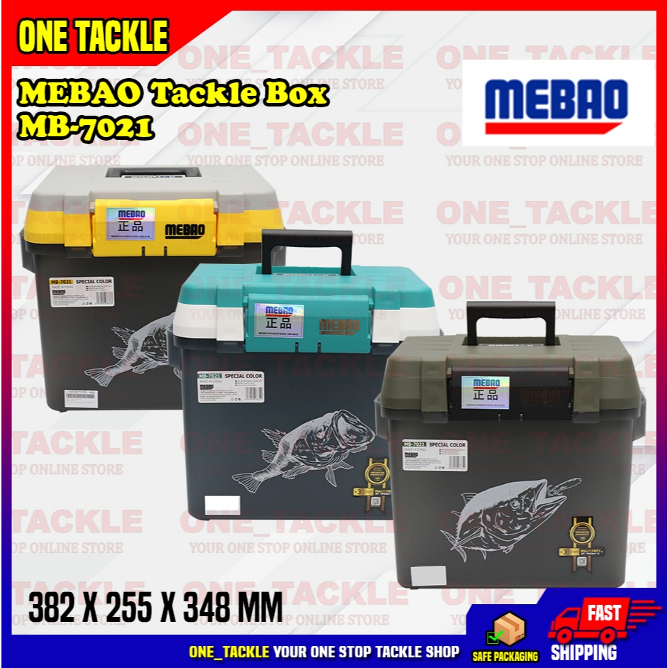 Mebao tackle box MB7021 multifunction fishing box | Shopee Malaysia