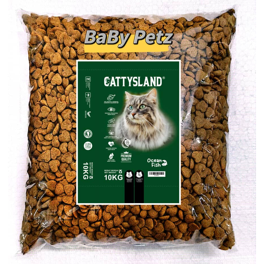 1KG # Catty's Land Cat Food # Ocean Fish # Urinary # Kibbles Cat Food ...