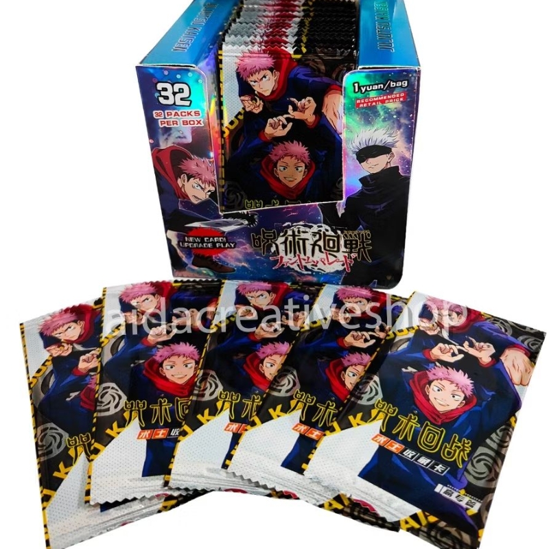 Jujutsu Kaisen Satoru Gojo Anime New Upgrade 1 Box Play Trading Card ...