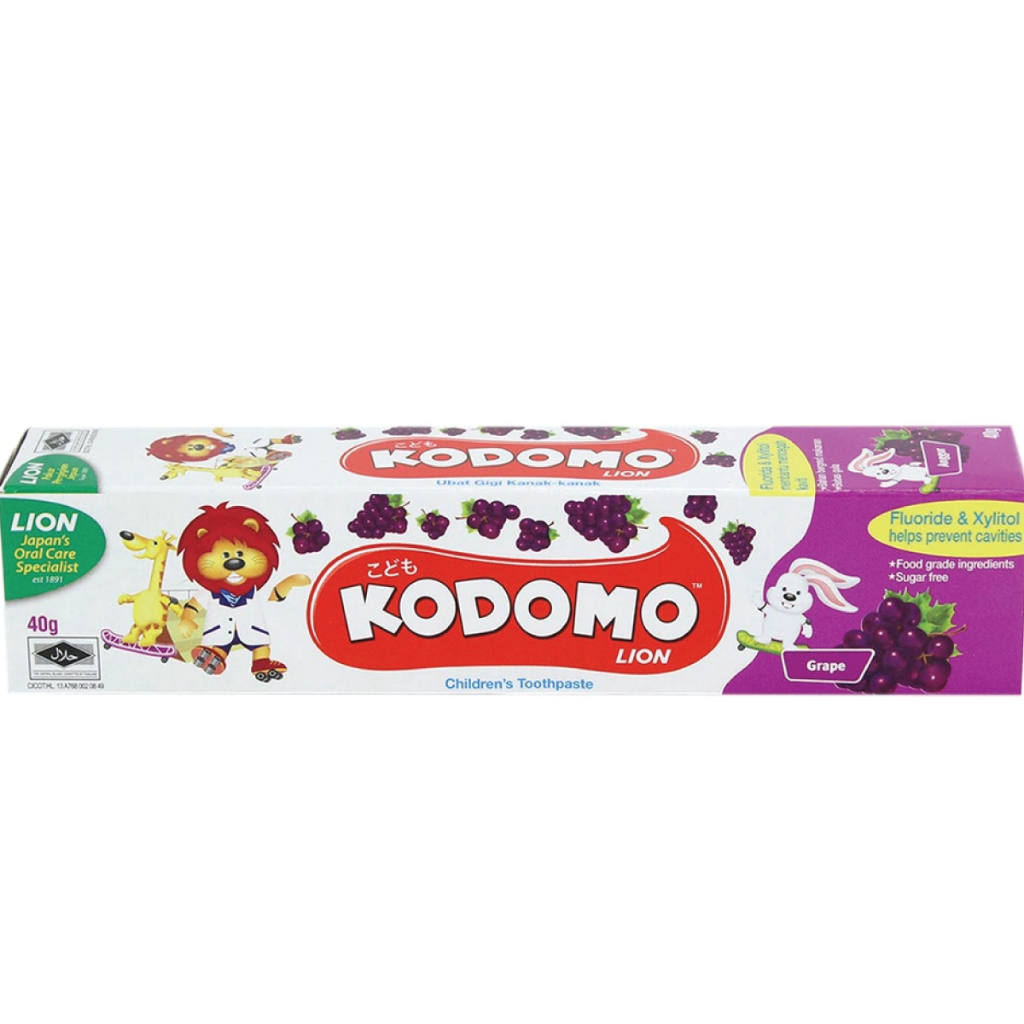 Kodomo Lion Children’s Toothpaste (40g) – 2 Variants | Shopee Malaysia