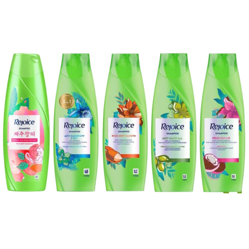Rejoice Shampoo Korean Edition 300ml Lavender/ Jeju Rose/ Anti Hairfall ...