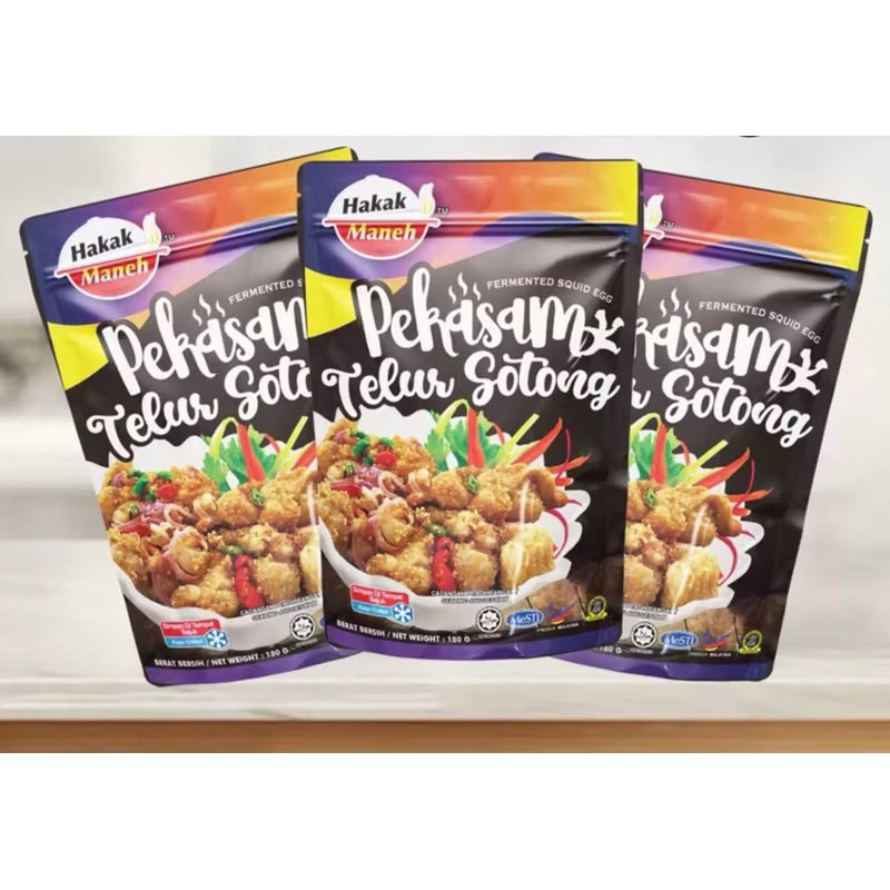 [READY STOCKS] ORIGINAL PEKASAM TELUR SOTONG HAKAK MANEH MANIS DAGING ...