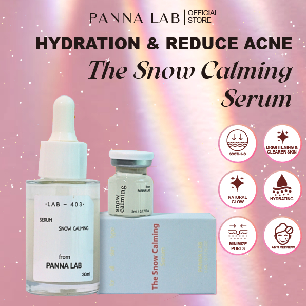 PANNA LAB The Snow Calming Serum/Face Moisturiser/Essence Mask/Serum ...