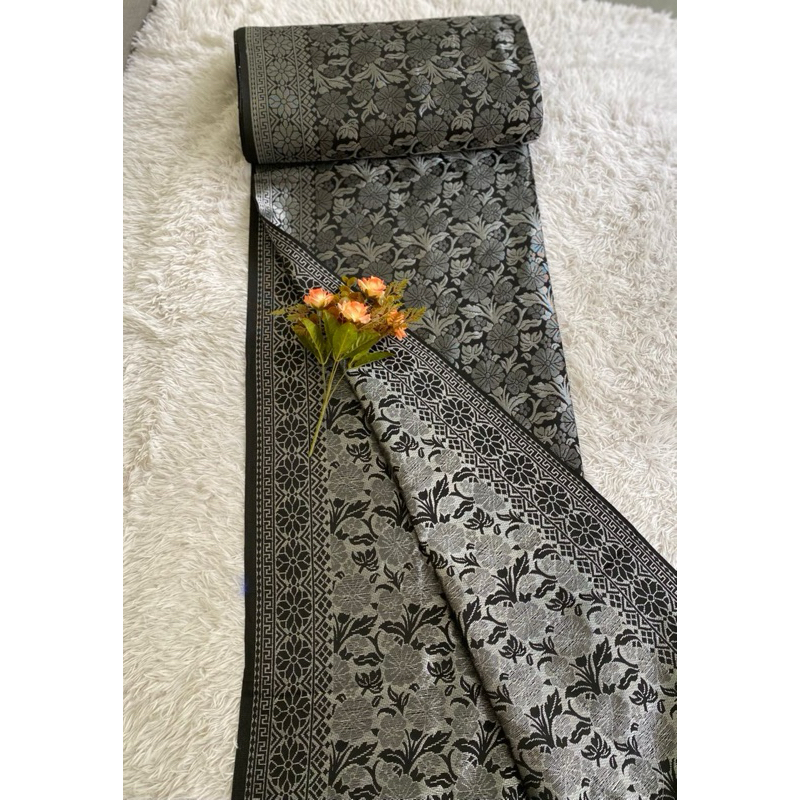 songket tenun bunga penuh exclusive desigen | Shopee Malaysia