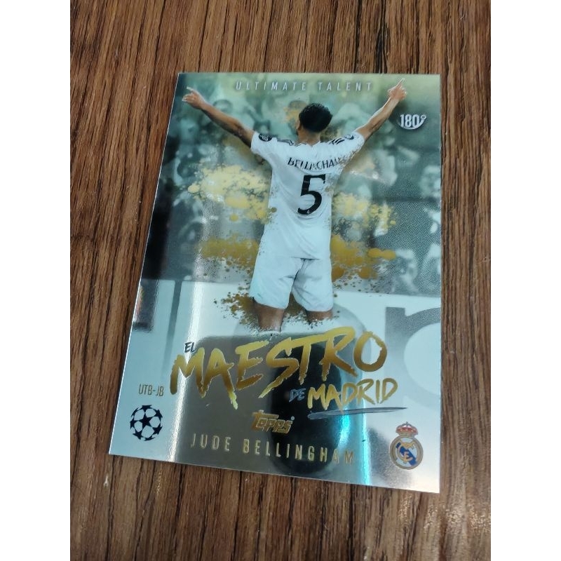 Topps Match Attax UCL 2024/25 - Jude Bellingham El Maestro 180 Ultra ...
