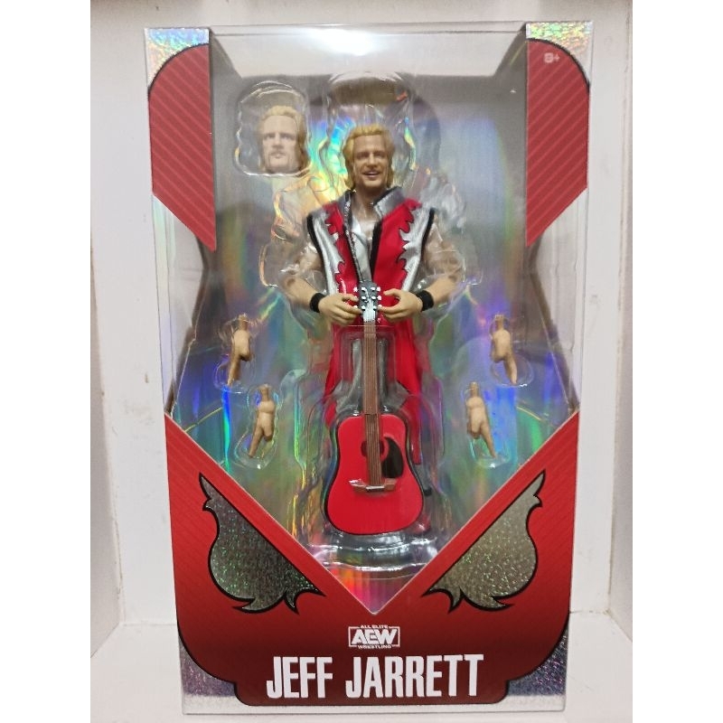 Jazwares AEW Jeff Jarrett Double J WCW WWE TNA Wrestling Action Figure ...