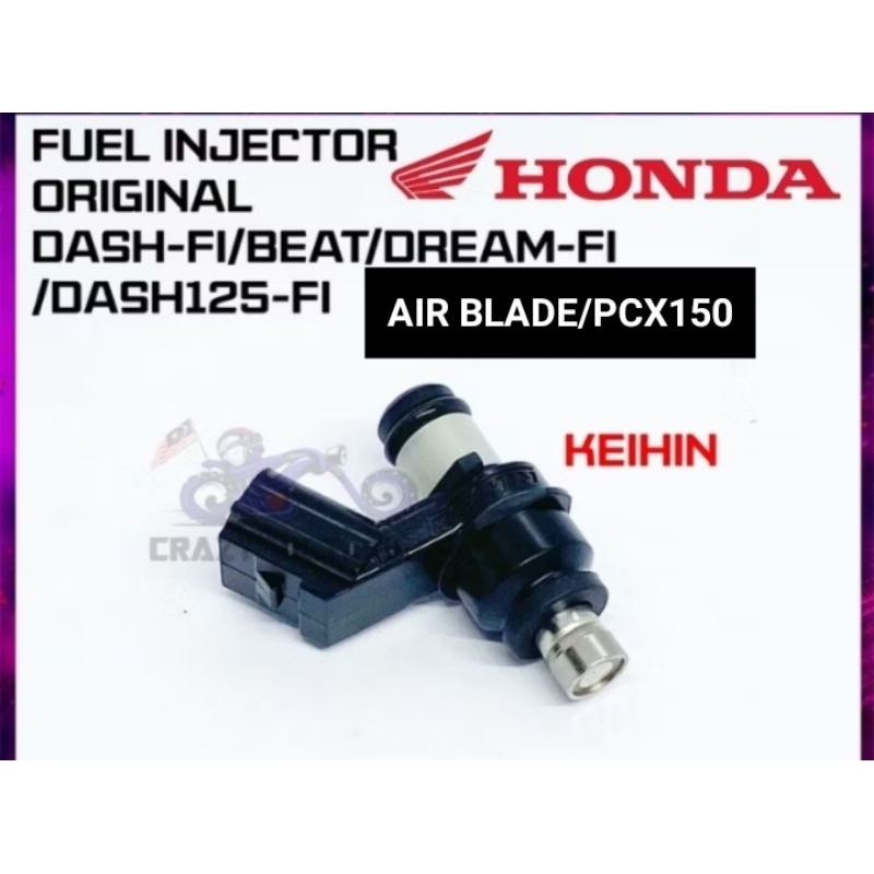 BEAT FI V1 V2 AIR BLADE PCX150 FUEL INJECTOR INJECTION DASH125 FI ...