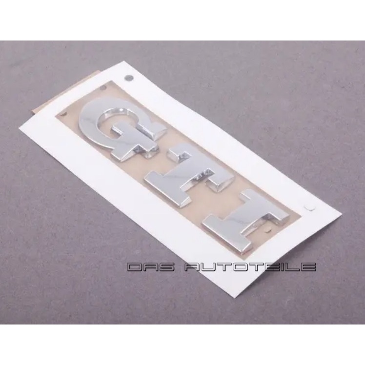Genuine Volkswagen Golf MK5 MK6 GTI Emblem Inscription lettering Logo ...