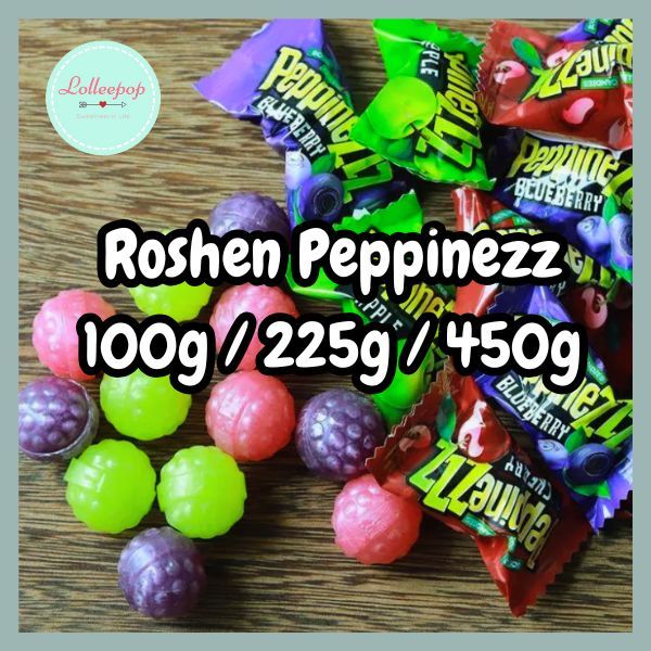 [LS] Roshen Peppinezz Sour Candy Gula Gula Masam Manis Sweet Sour ...