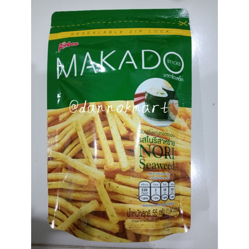 Makado stick nori seaweed 55g halal | Shopee Malaysia