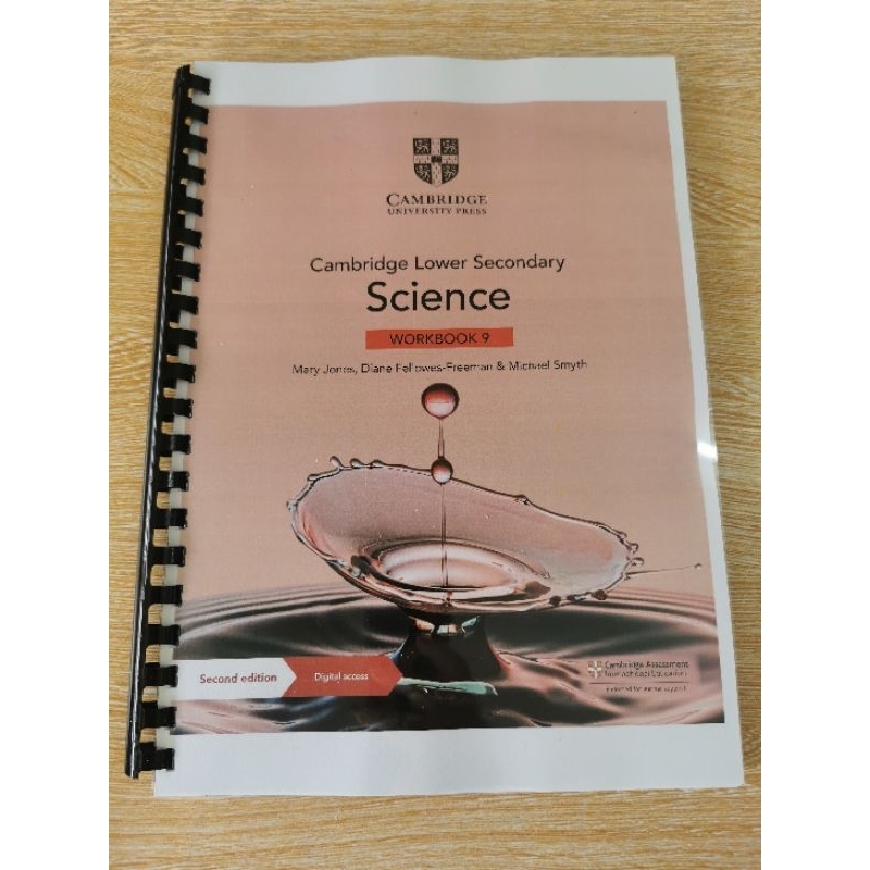 Cambridge Lower Secondary Science Workbook 9 | Shopee Malaysia