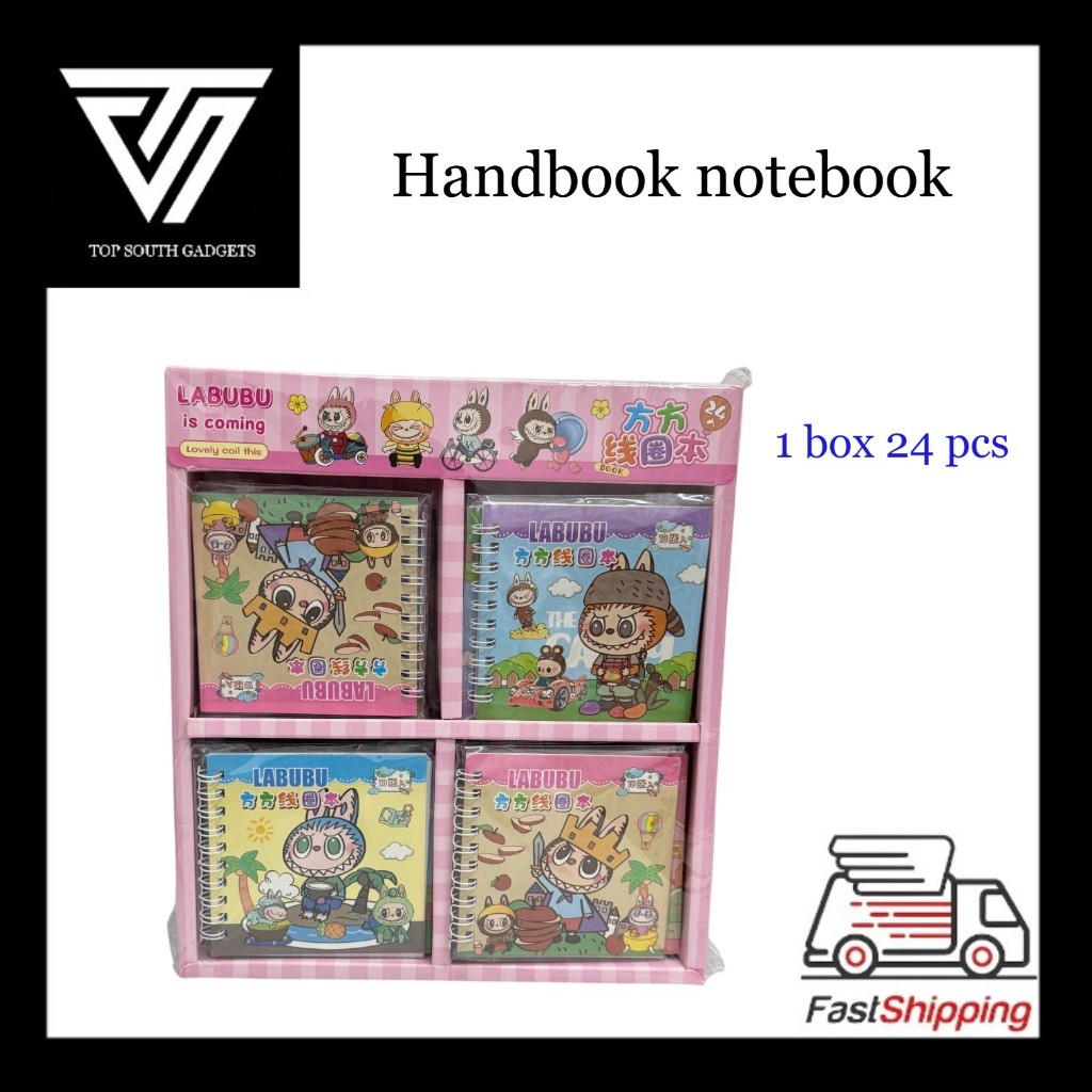 Labub labubu coil book notepad handbook notebook student cute girl book ...