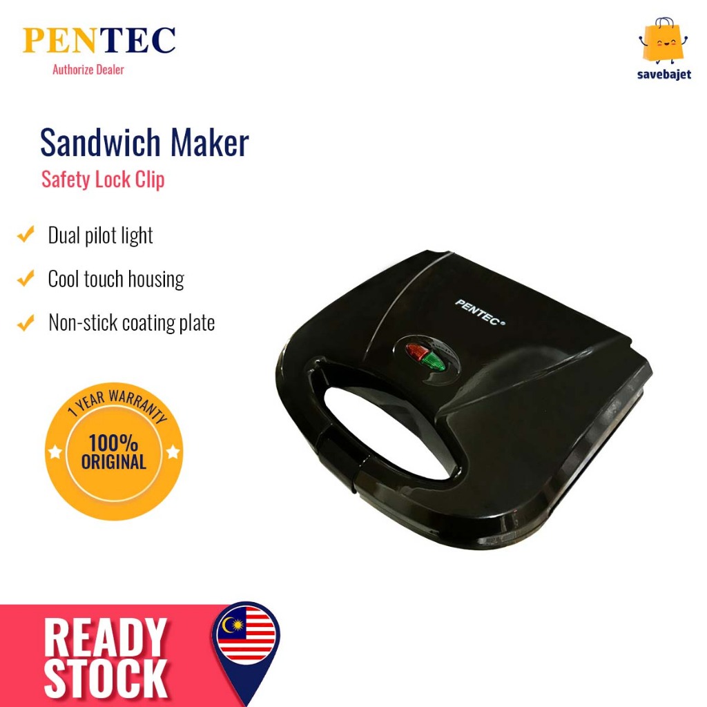 PENTEC Sandwich Maker TAC-1210C-SANDWICH | Shopee Malaysia