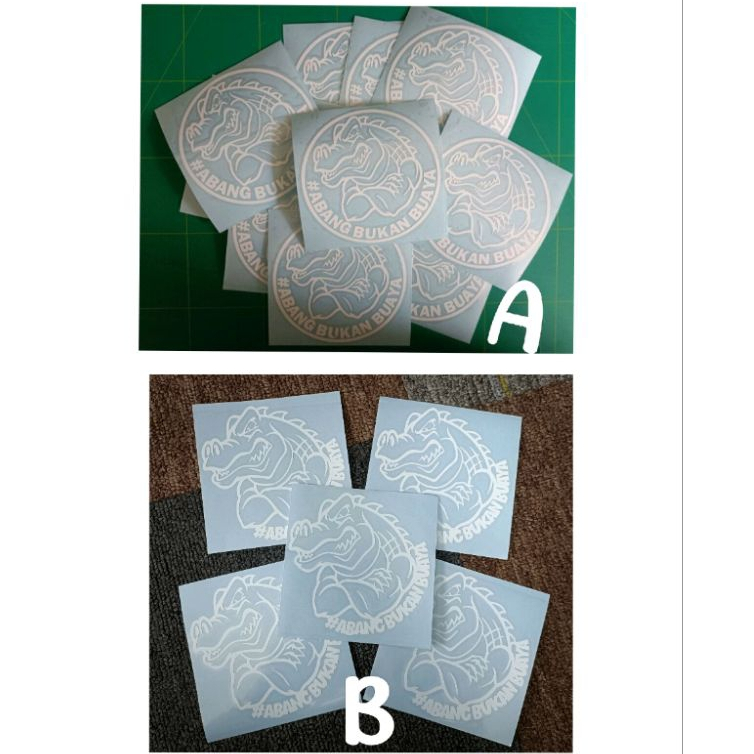 Sticker cermin kereta = sticker buaya ( 1 pcs ) | Shopee Malaysia