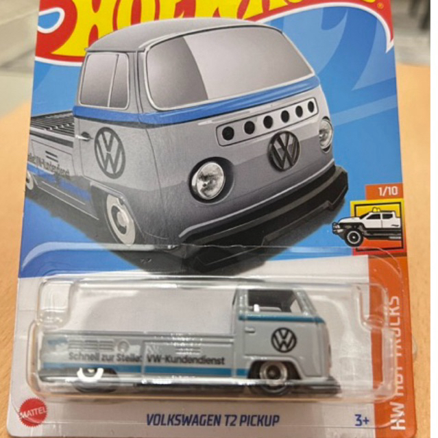 Hot Wheels Real Car Scale Model 1:64 - Volkswagen T2 Pickup Japan Card ...