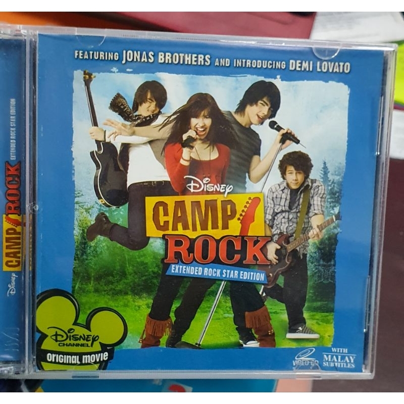 Camp Rock Disney Movie VCD | Shopee Malaysia