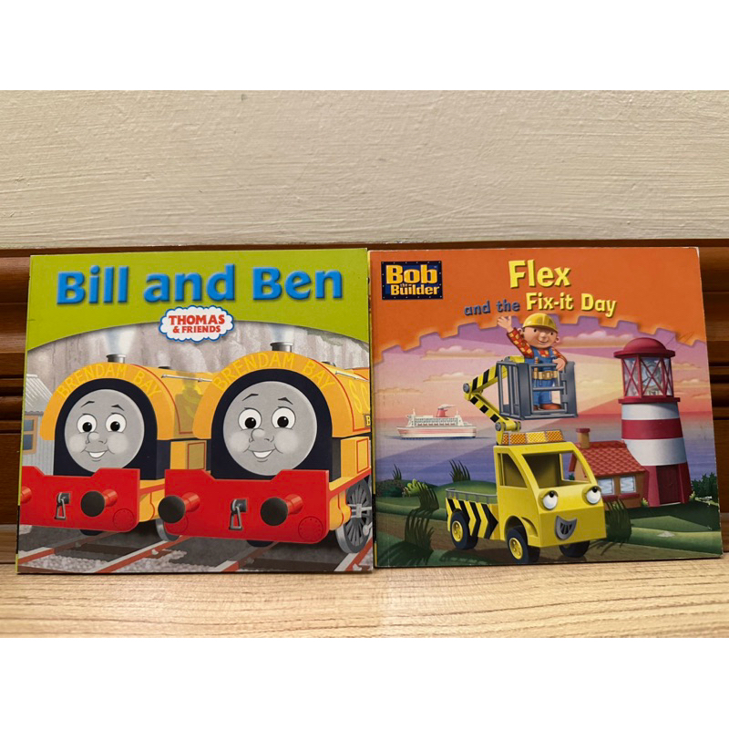 Thomas & Train/Bob The Builder/Barbie/Cars Mini Storybooks (preloved ...