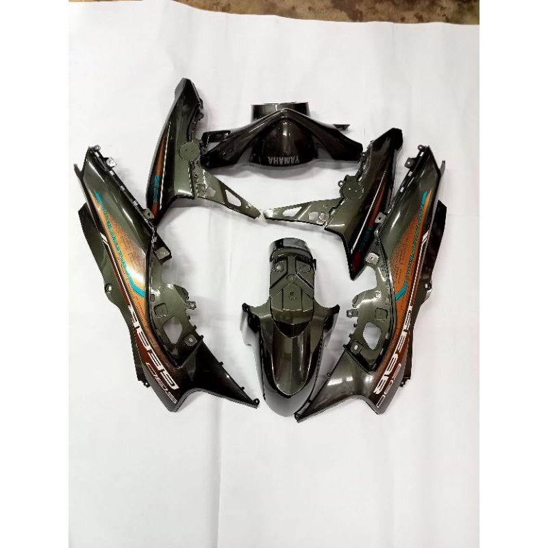 Yamaha EGO GEAR COVER SET + Sticker Set 100% Original HLY (Siap Tampal ...