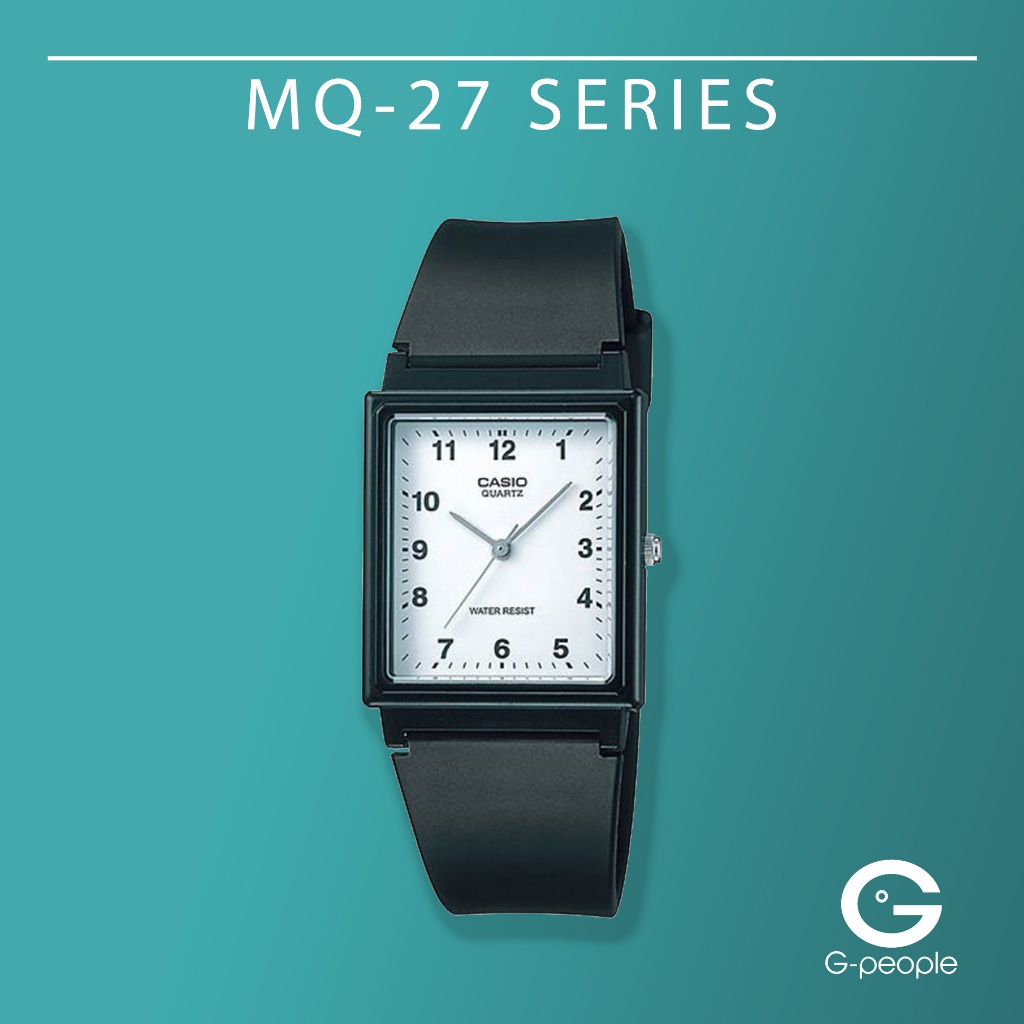 CASIO MQ-27-7BV / MQ-27-7B / MQ-27 ANALOG WATCH 100% ORIGINAL | Shopee ...