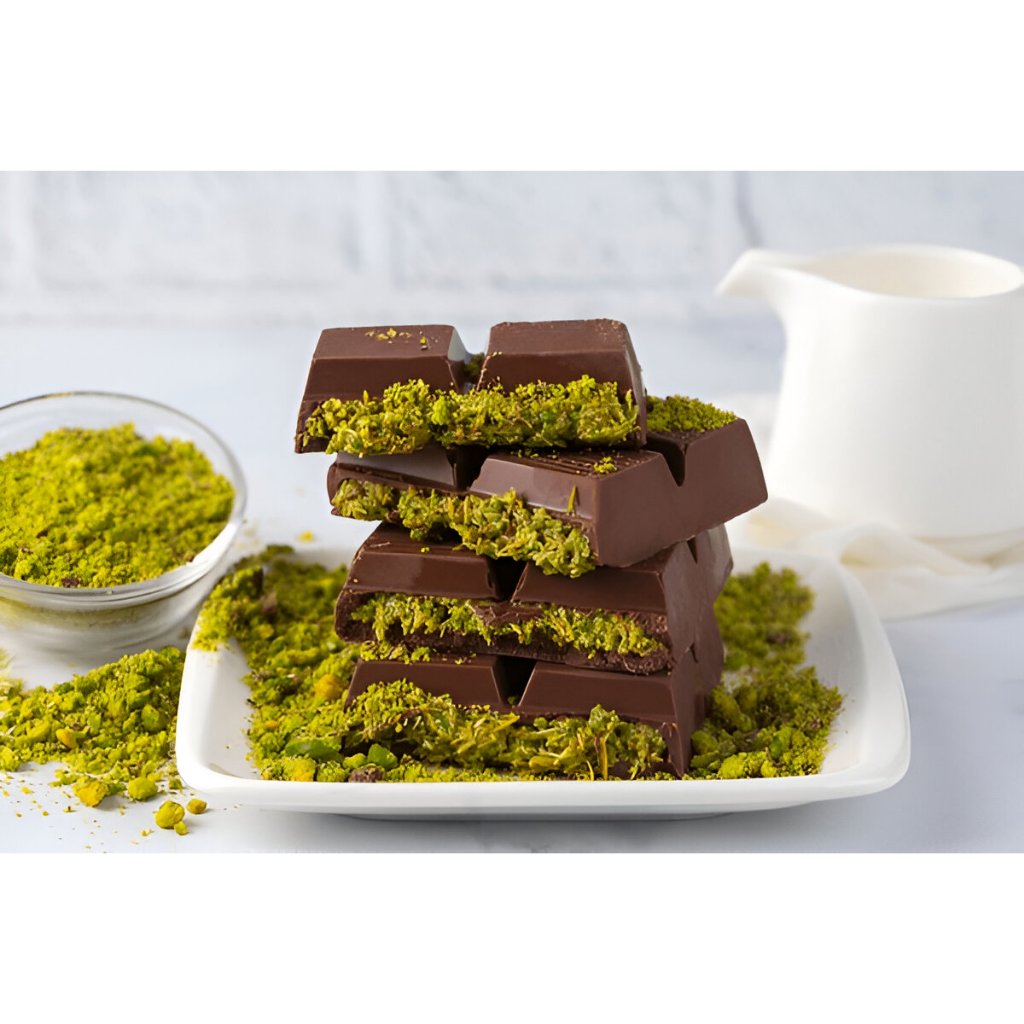 Pistachio Kunafa Chocolate Halal 200g Viral Chocolate Bar, Best Selling ...