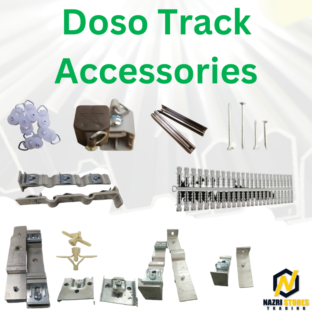 Rail Accessories for Super DOSO Curtain Track | Shopee Malaysia