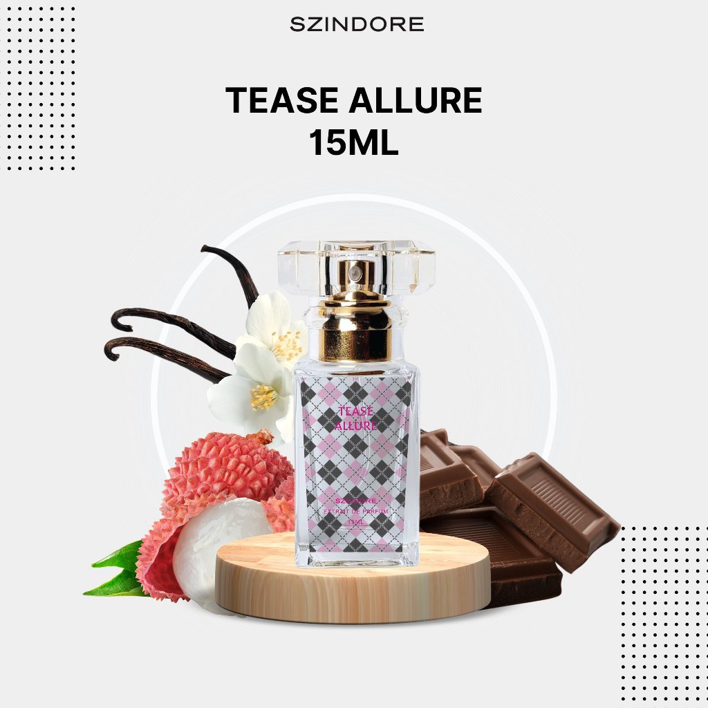 SZINDORE ALLURE TEASE PERFUME FOR WOMEN 15ML | Shopee Malaysia