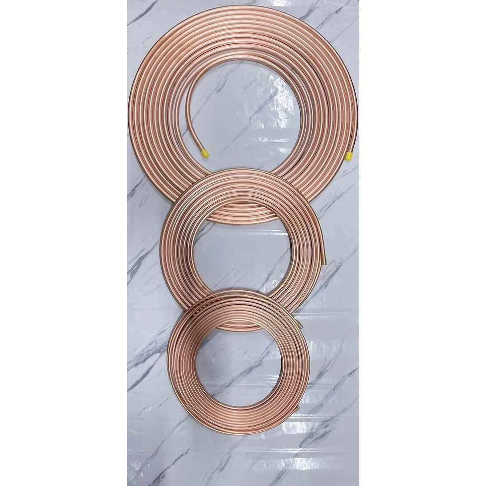 (Loose Cut / Feet) (Daikin Dewpoint)Aircond 100% Pure Copper Pipe 1/4 ...