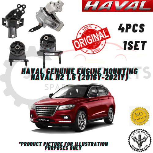 HAVAL H2 1.5 100% ORIGINAL GENUINE HAVAL ENGINE MOUNTING (SET 4PCS ...