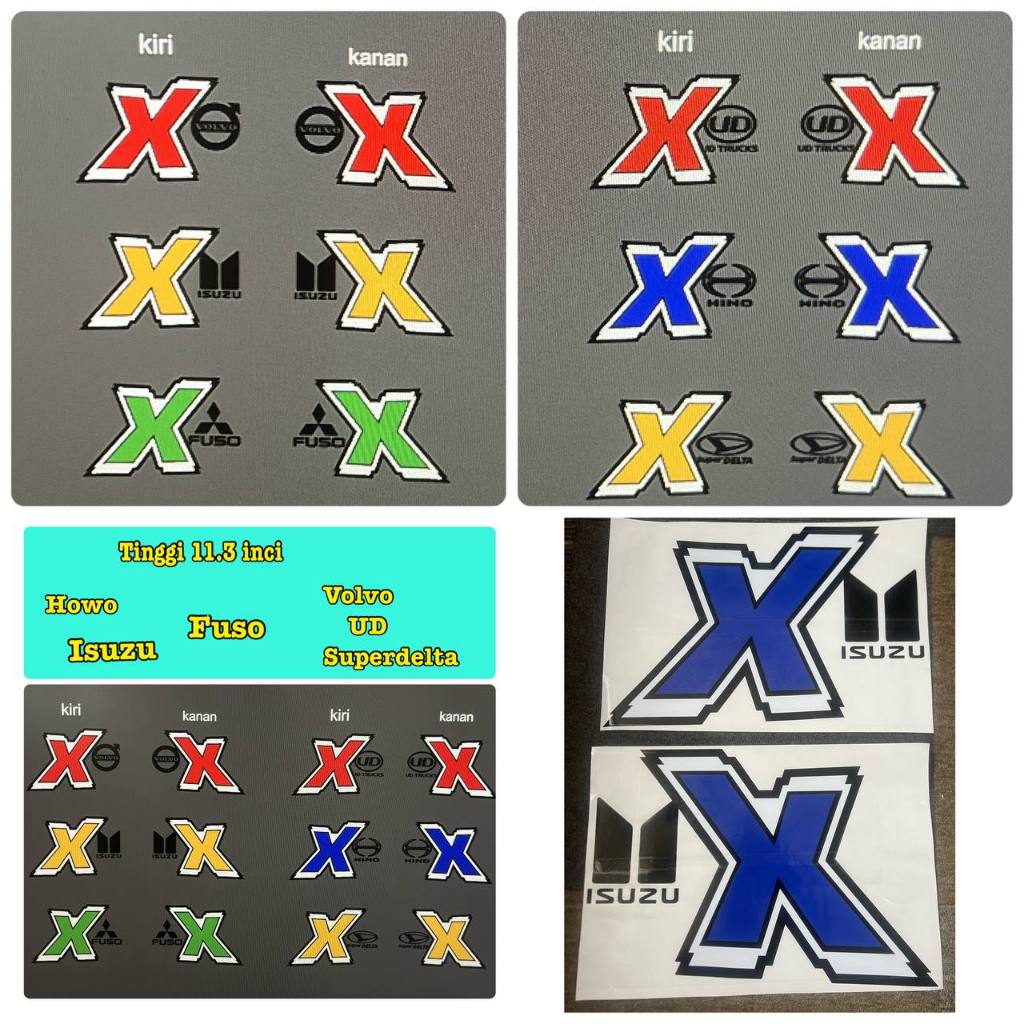 STICKER X STICKER LORI = STICKER CUTTING | Shopee Malaysia