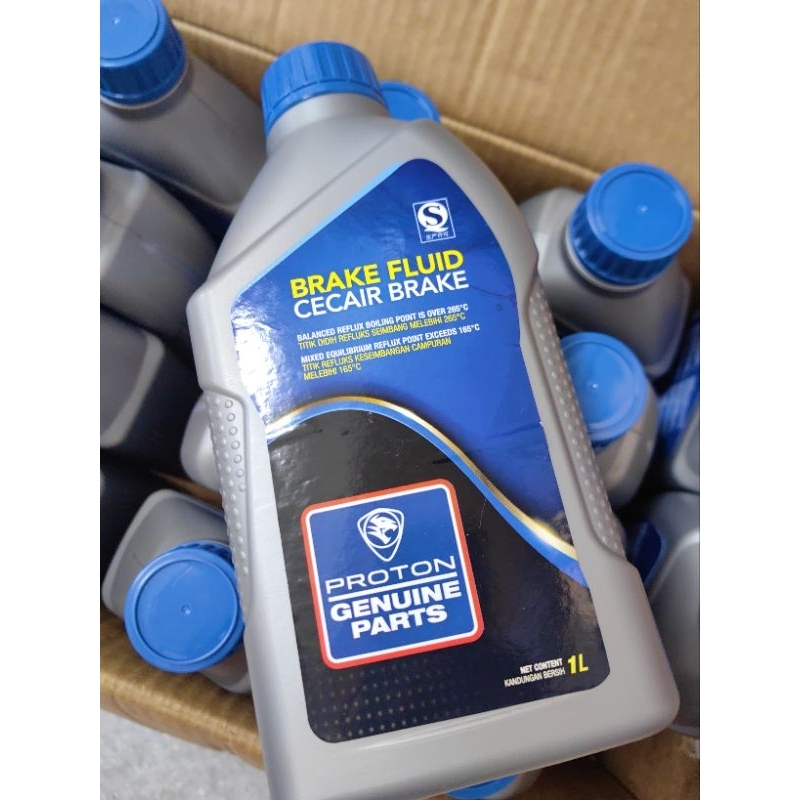 GENUINE PROTON BRAKE FLUID BRAKE OIL 1LITRE DOT4 | Shopee Malaysia