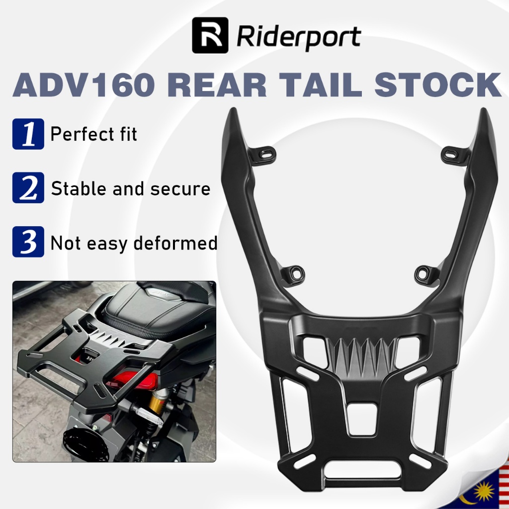 HONDA ADV160 Motorcycle Modified With Aluminum Alloy Rear Shelf Cargo ...