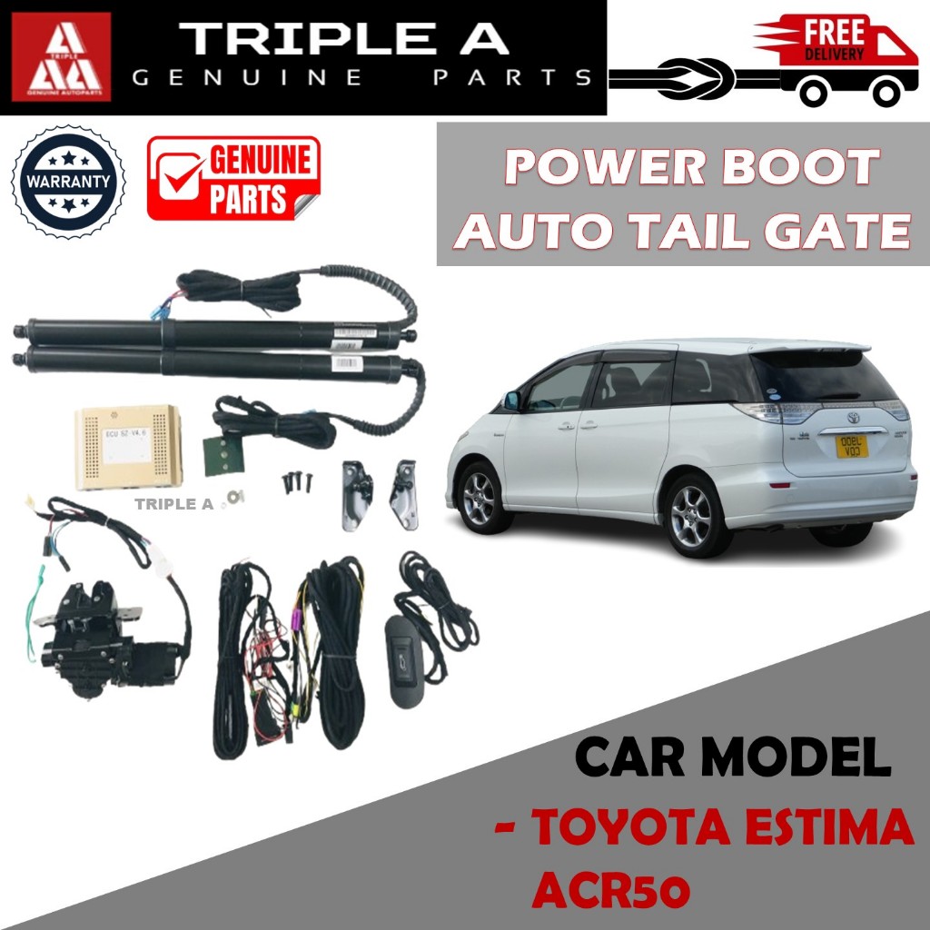 TOYOTA ESTIMA ACR50 Plug&Play Electric Auto Tailgate Power Boot Soft ...