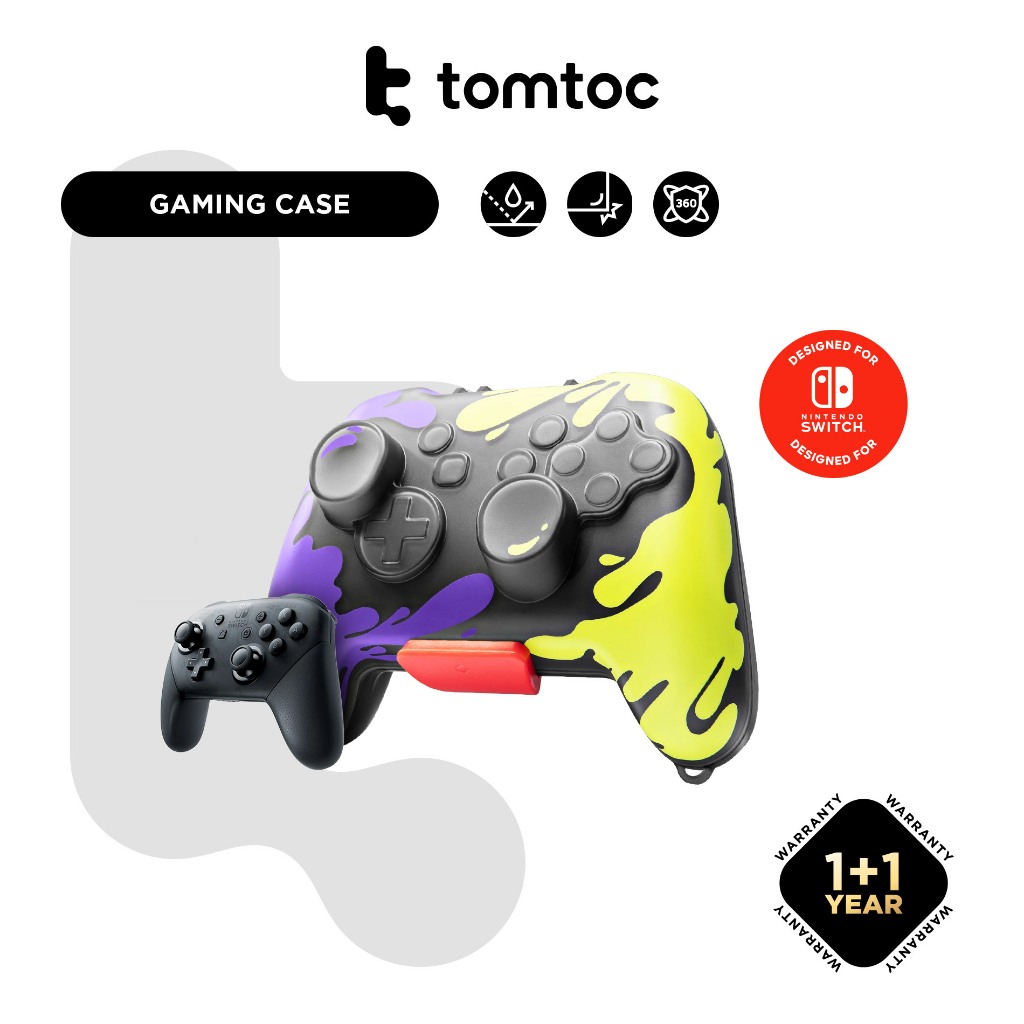 tomtoc G25 Nintendo Switch Pro Controller Hard Shell Case Anti-scratch ...