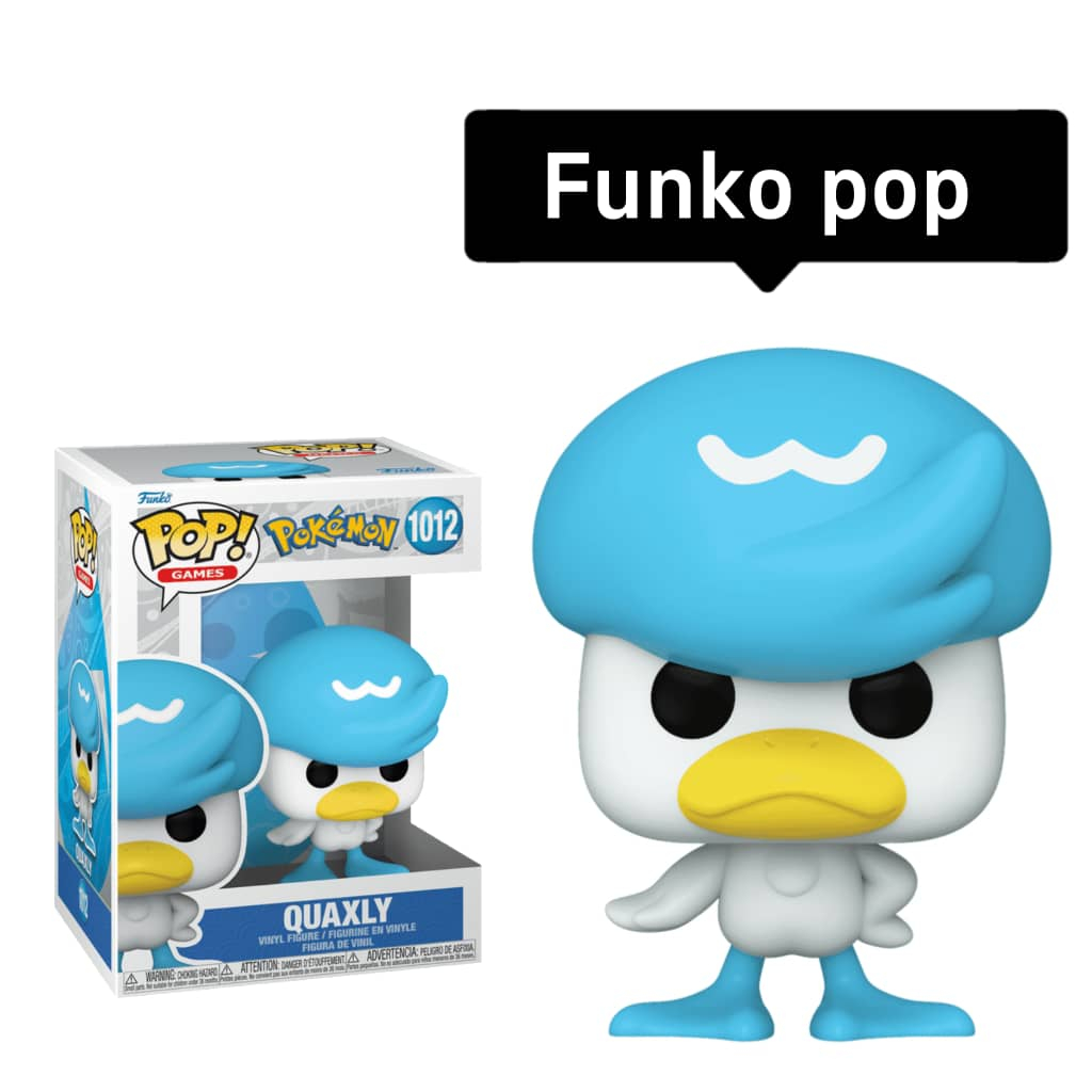 Original Funko Pop! Games Pokemon 1012 Quaxly Collectible Figure Ready ...