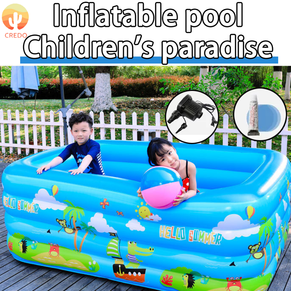 Passion Inflatable Swimming pool Kids Pool Baby Pool Kolam Renang Budak ...