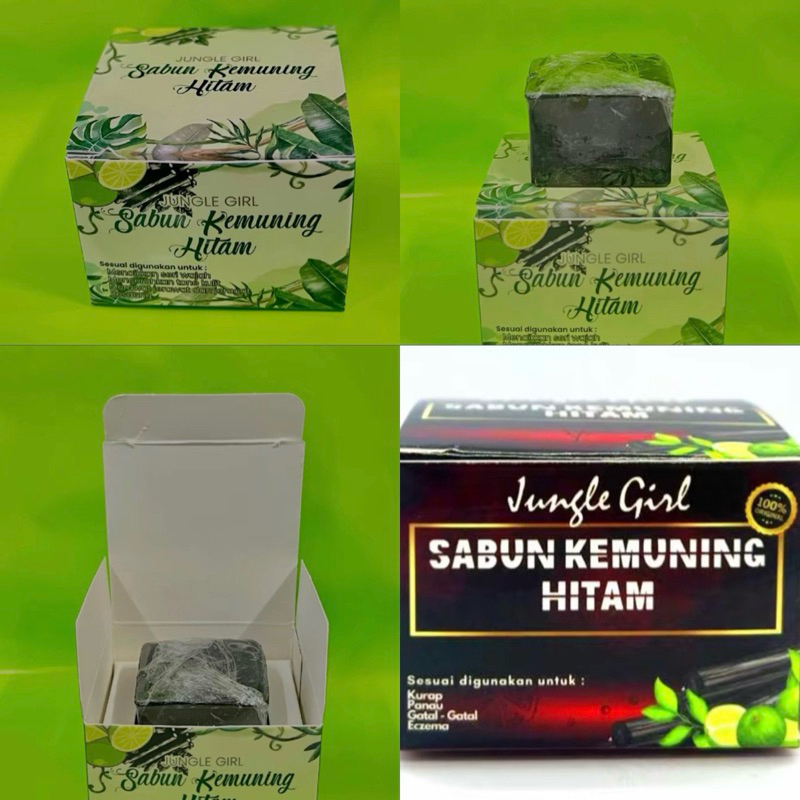 NEW PACK !!! Sabun Kemuning Hitam by Jungle Girl Bidara Asli Original ...