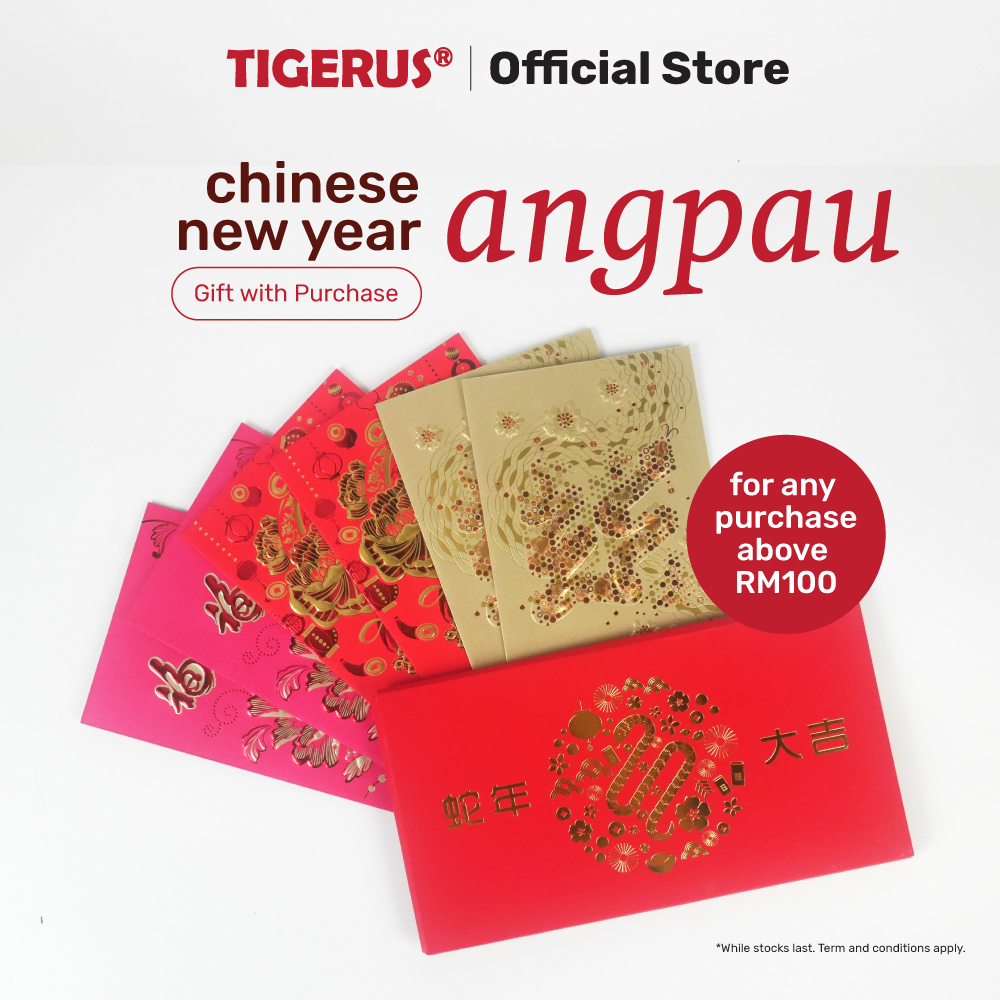 [TIGERUS OFFICIAL] GWP Chinese New Year Angpau 2025 | Shopee Malaysia