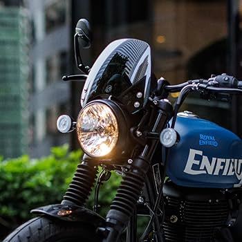 ROYAL ENFIELD - TINTED FLYSCREEN - HUNTER 350 | Shopee Malaysia