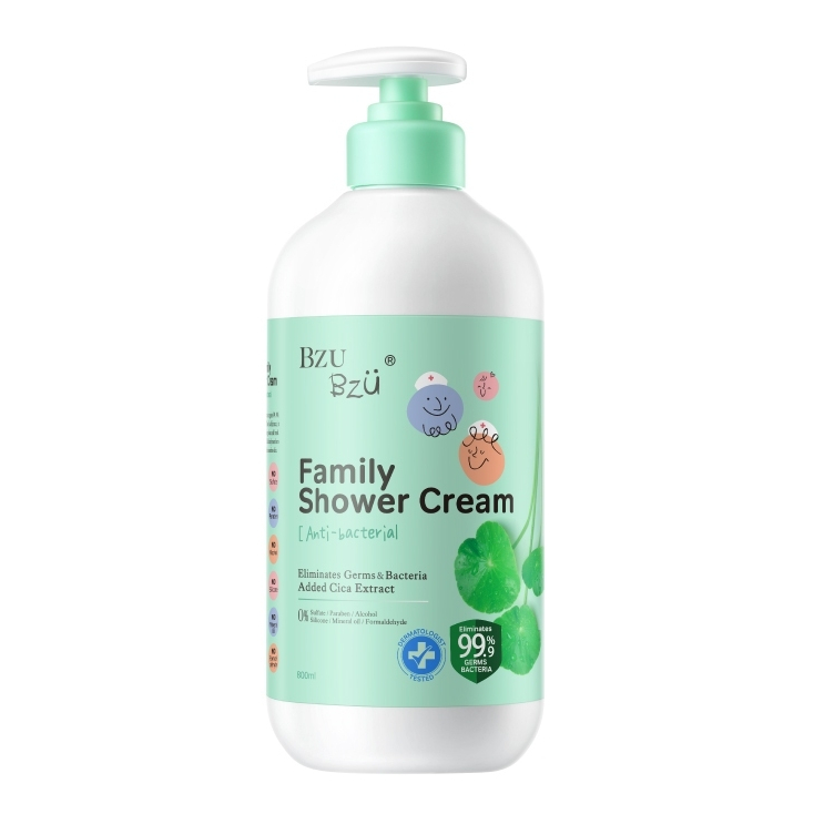BZU BZU FAMILY SHOWER CREAM 800ML ( ANTI-BACTERIAL ) | Shopee Malaysia