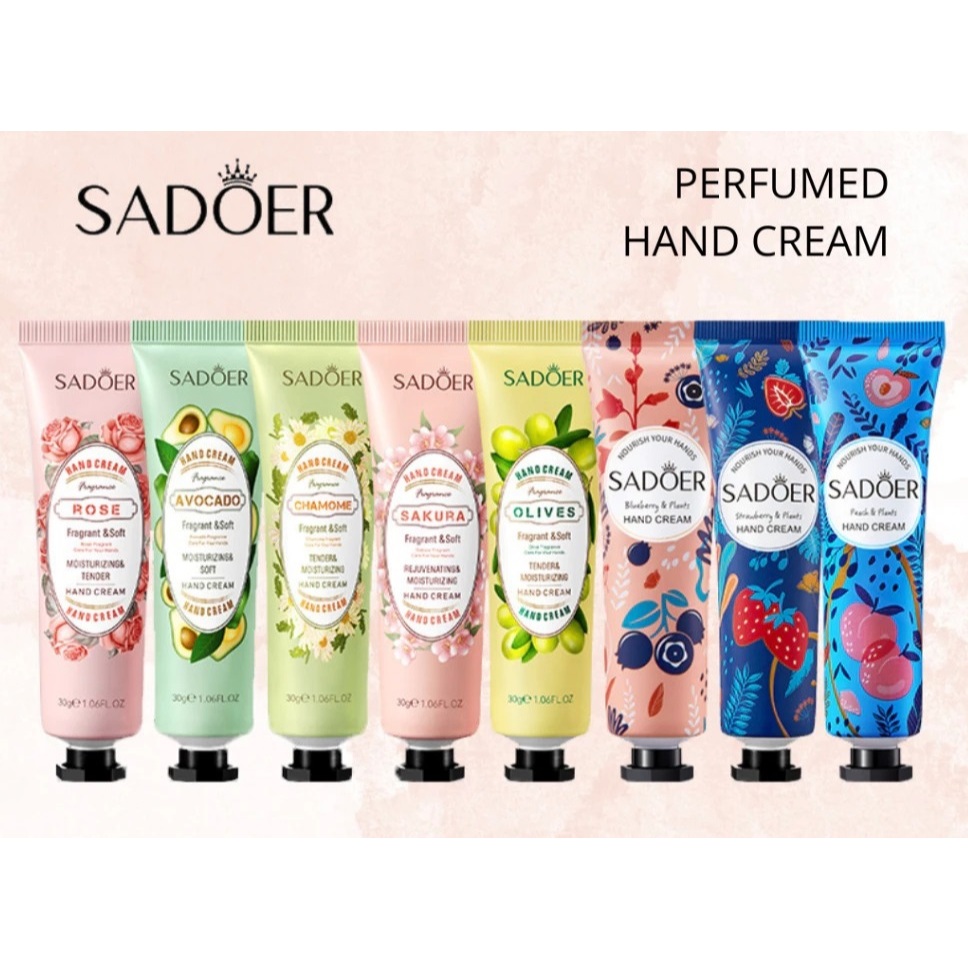 SADOER Perfumed Hand Cream 30g | Shopee Malaysia